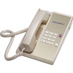 GuestSupply CA | Teledex® Diamond Series Single-Line Basic Telephone, ADA Handset Volume Boost, Ash